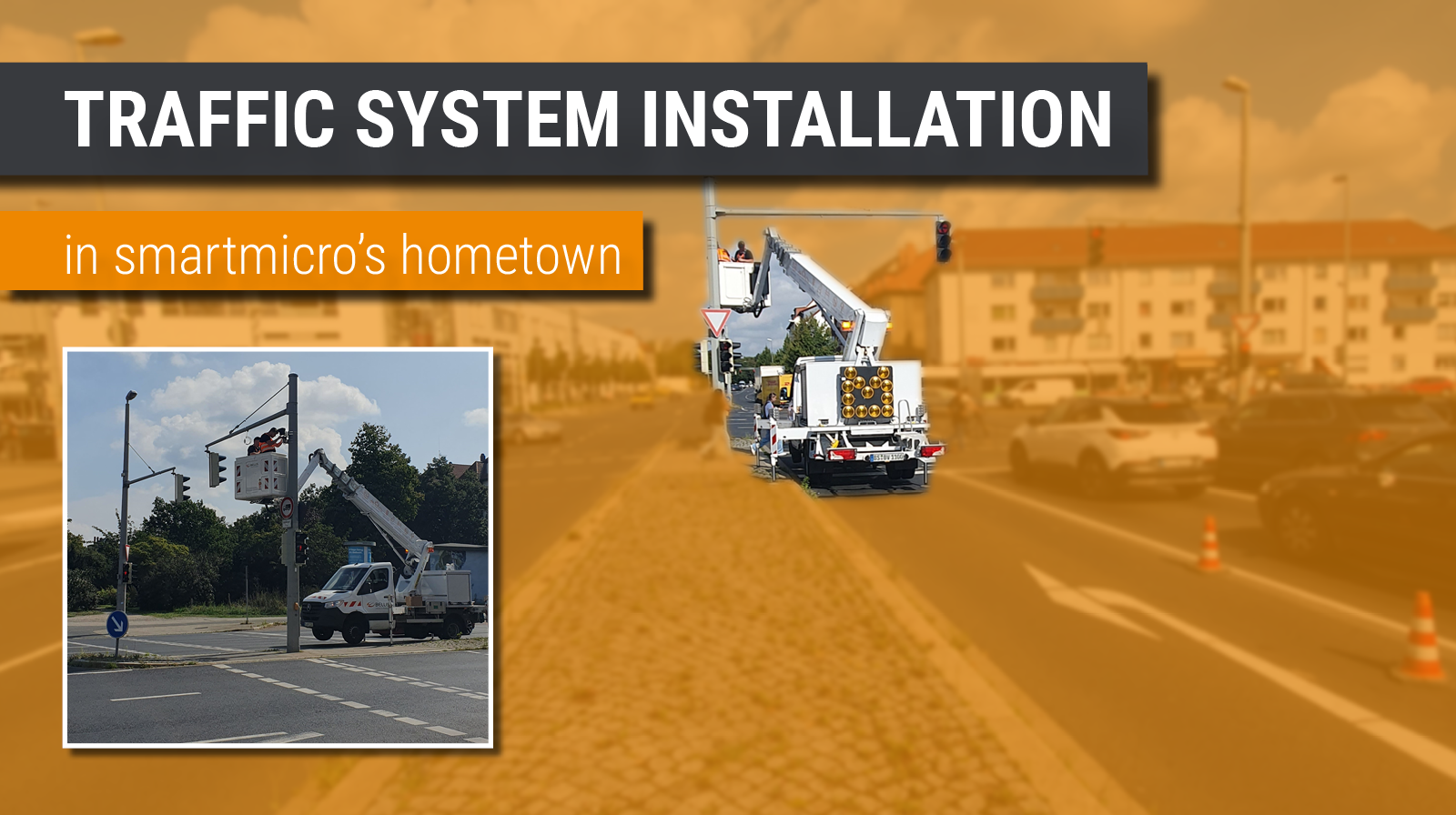 Another traffic system installation in smartmicro’s hometown